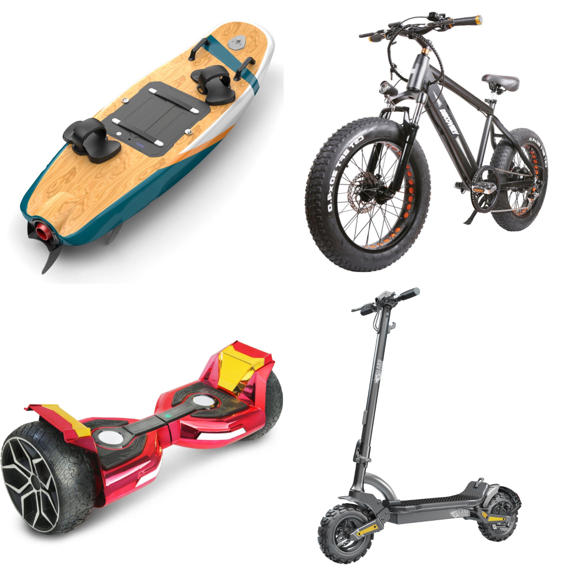 Glarewheel Electric Scooters, Bikes, Watersports, and Products – CS ...